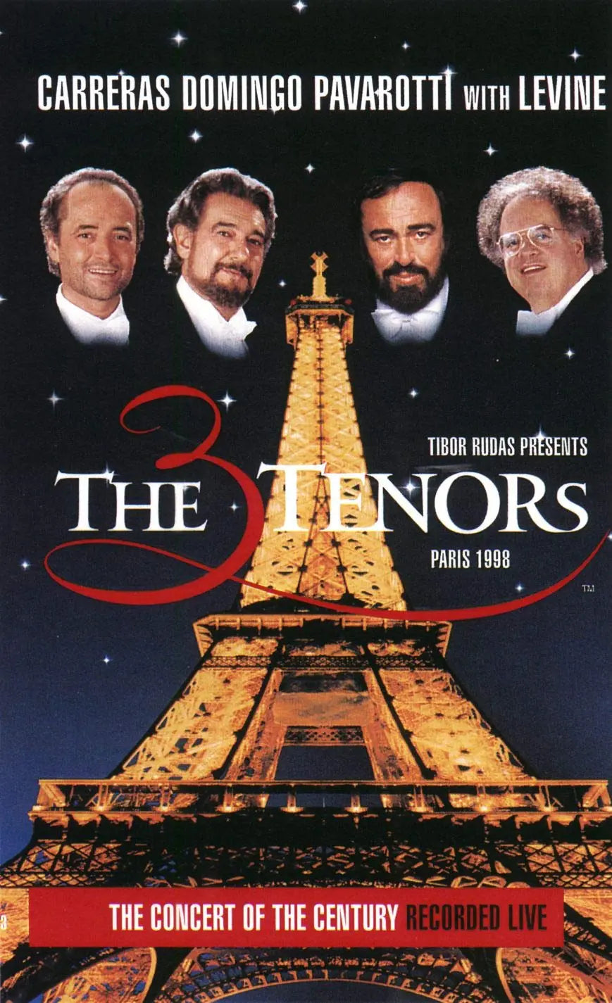 The 3 Tenors: Paris 1998 – The Happy Book Stack