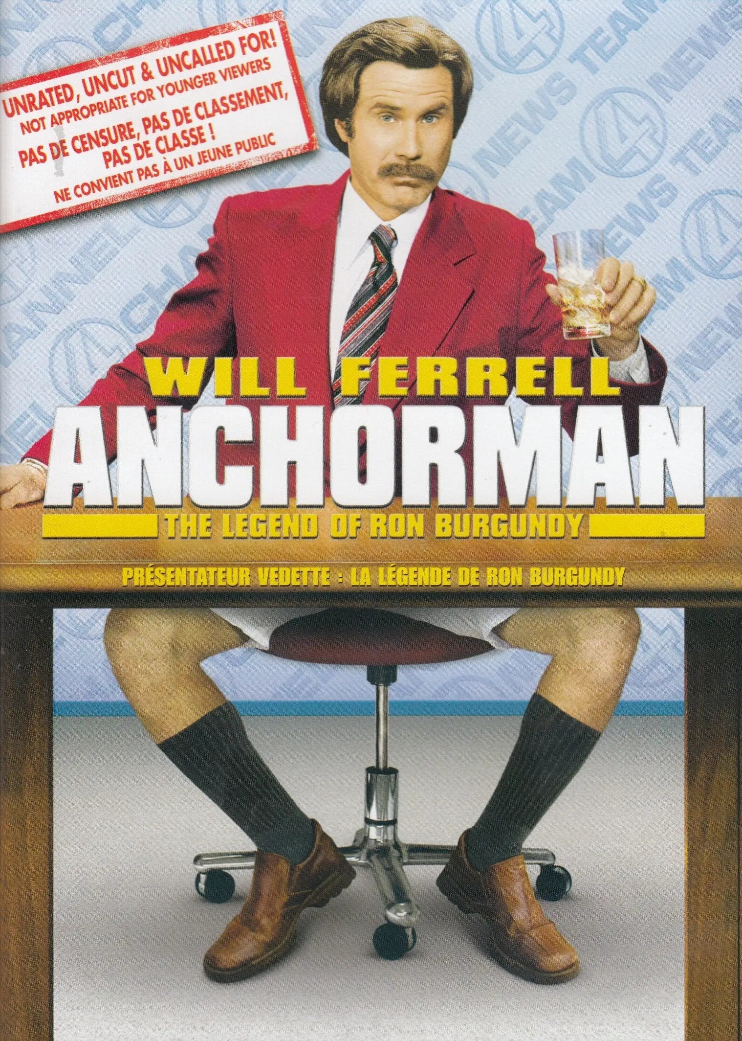 Anchorman: The Legend of Ron Burgundy (Unrated Widescreen Edition ...